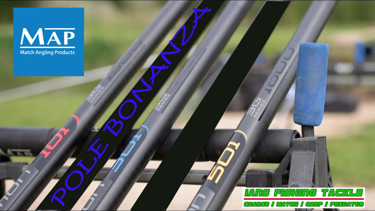 MAP 3G Series Poles – Ian's Fishing Tackle Ltd