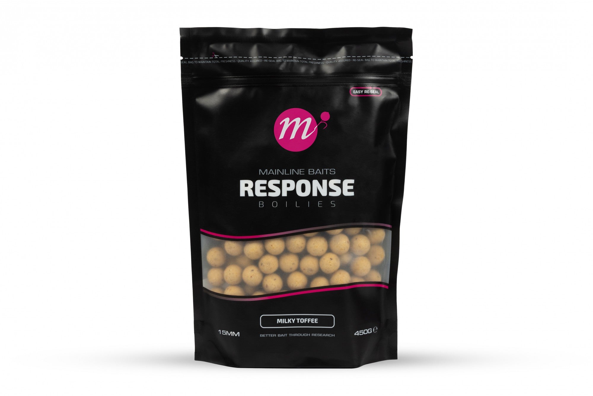 Mainline Response 15mm Standard Pack Boilies - 450g - Ians Fishing ...