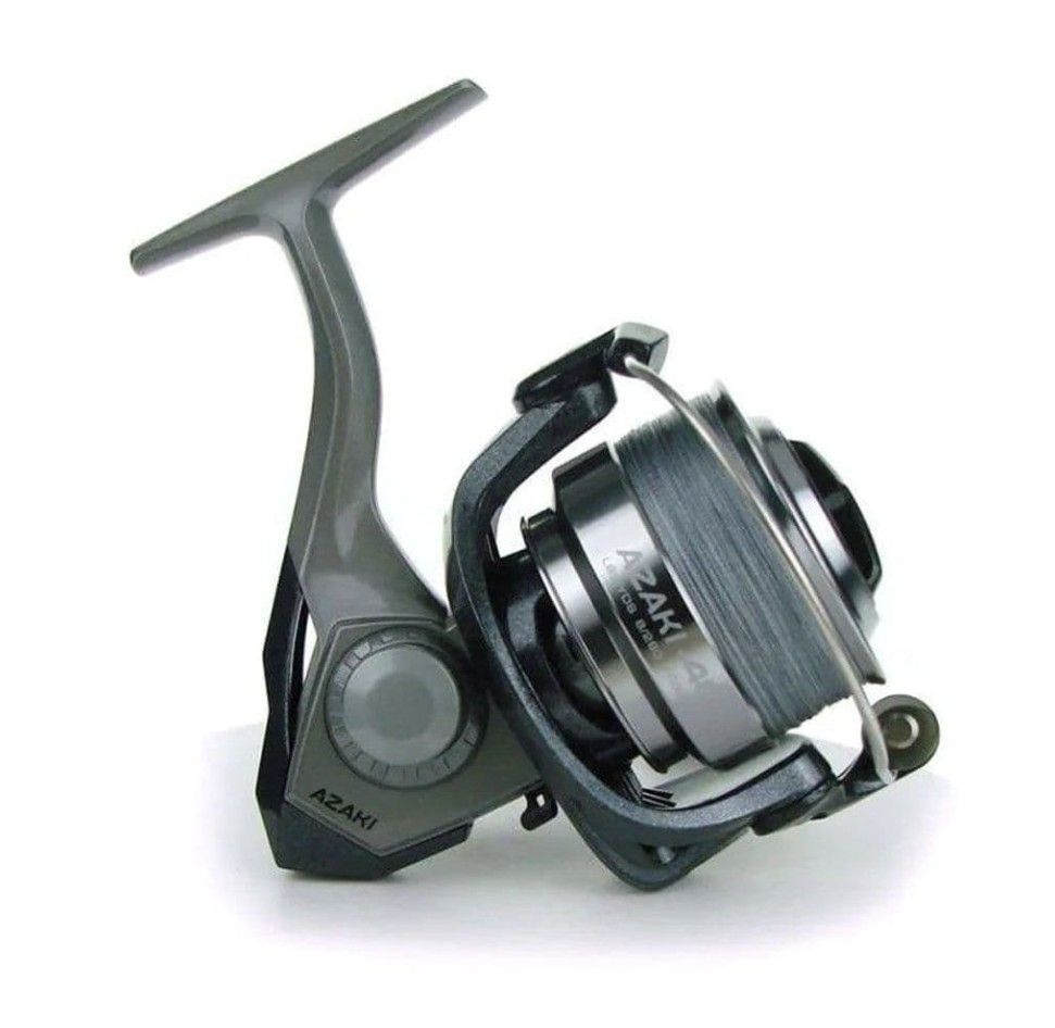 Okuma Azaki Spinning Reel With Braid - Ians Fishing Tackle – Ian's ...