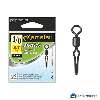 Kamatsu Swivels With Side Line Clip - Ians Fishing Tackle – Ian's ...