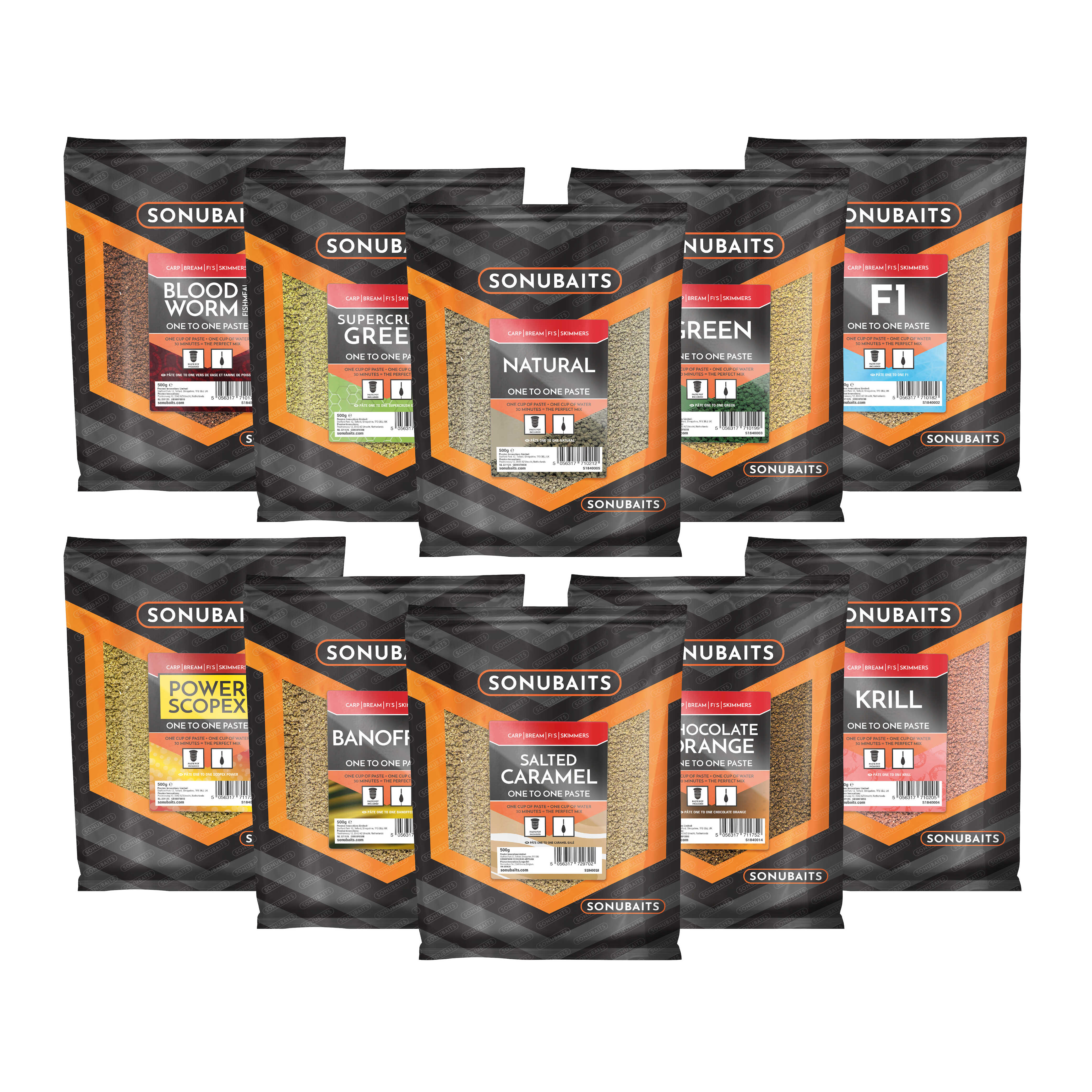 Groundbaits, Pellets, Paste, Boilies, Additives and Dyes - Ians Fishing ...